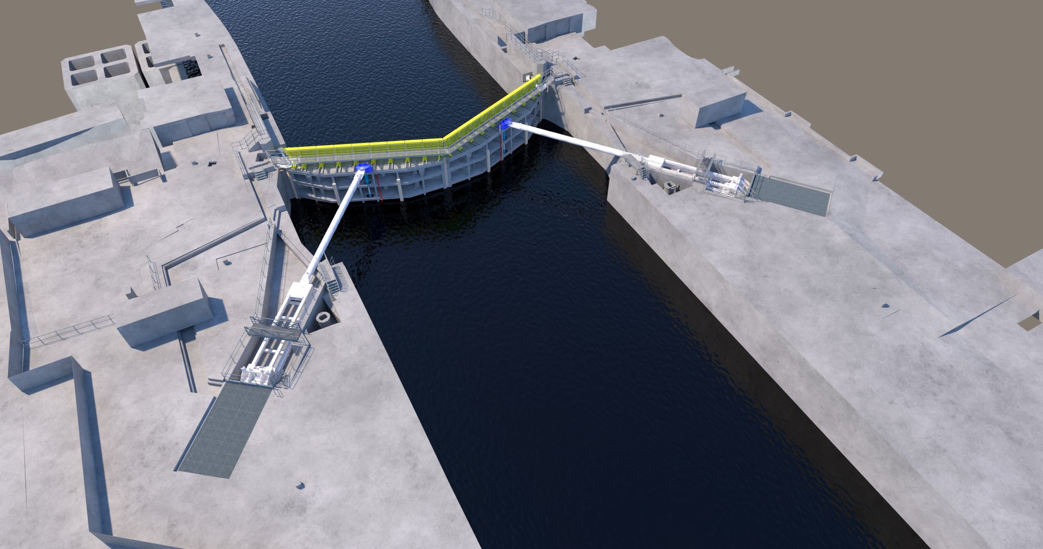 Replacement Lock Gates Port of Tilbury (Tilbury Dual Function Lock ...